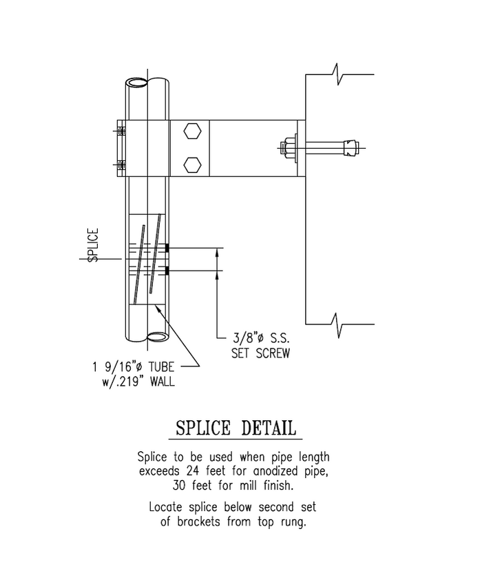 Ladder Splice (Pair) – Thompson Fabricating LLC